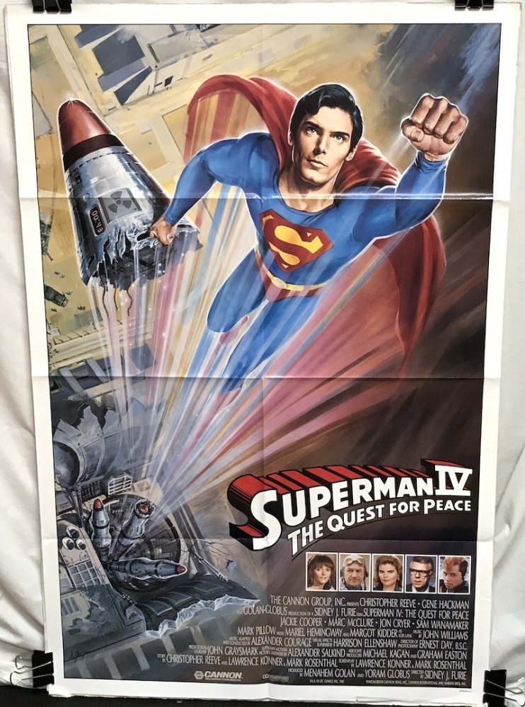 Superman 4: The Quest for Peace (1987) One-sheet Poster